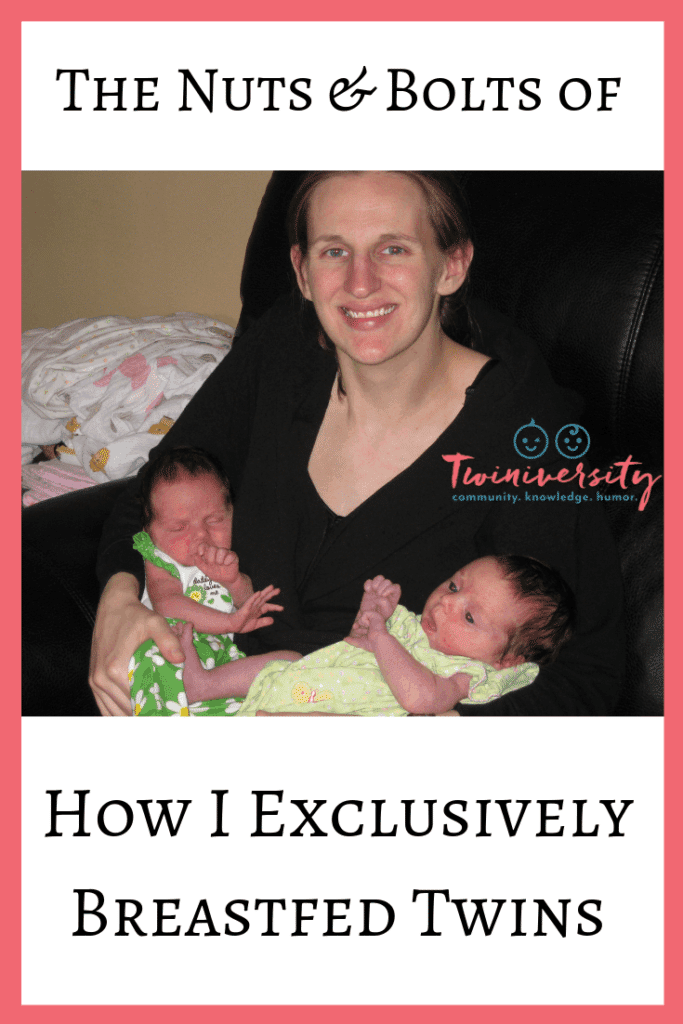 The Nuts And Bolts Of How I Exclusively Breastfed Twins Twiniversity
